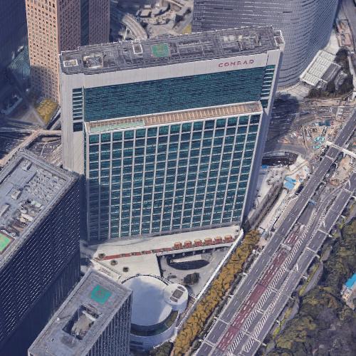 'Tokyo Shiodome Building' by Nikken Sekkei in Shinagawa-ku, Japan ...