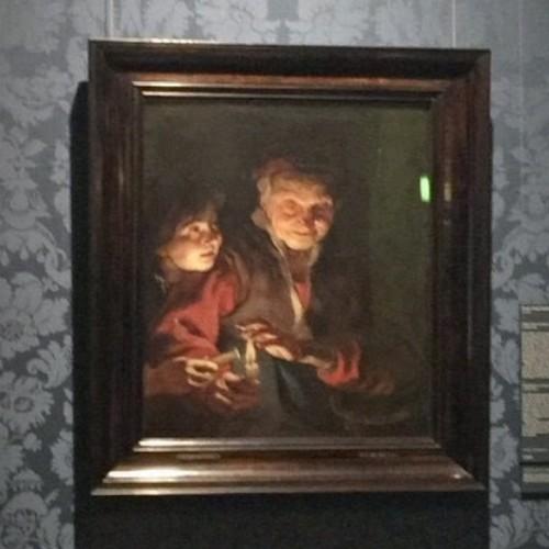 "Old Woman and Boy with Candles" by Peter Paul Rubens in The Hague ...