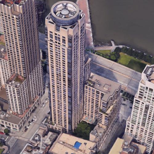 '220 Riverside Boulevard at Trump Place' by Costas Kondylis in New York ...
