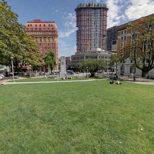 Victory Square in Vancouver, Canada (Google Maps) (#2)