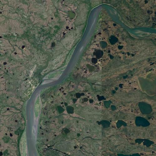 Alagnak River in Levelock, AK (Google Maps)