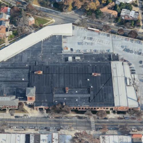 Capital Traction Company Car Barn in Washington, DC (Google Maps)