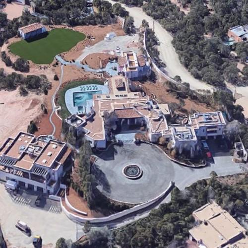 C.L. Mike Schmidt & Glenna Goodacre's House in Santa Fe, NM (Google Maps)