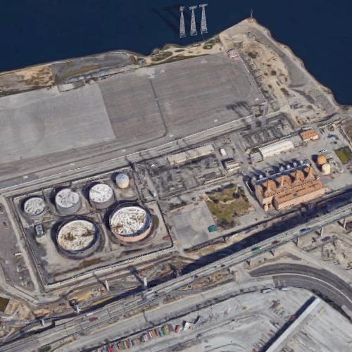 Long Beach Generating Station in Long Beach, CA (Google Maps)