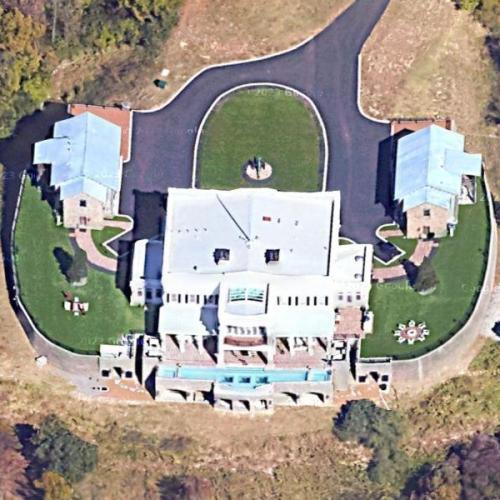 Kid Rock's Replica White House in Whites Creek, TN (Google Maps)
