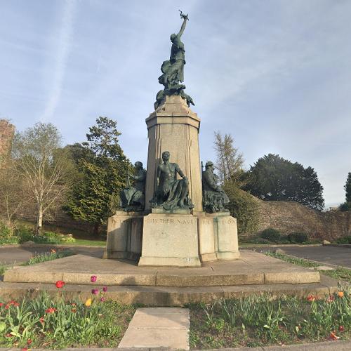 Exeter War Memorial in Exeter, United Kingdom (Google Maps)