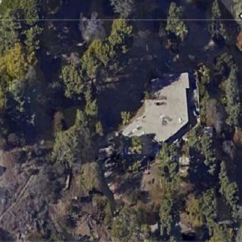 Jerry Herman's House in Beverly Hills, CA (Google Maps)