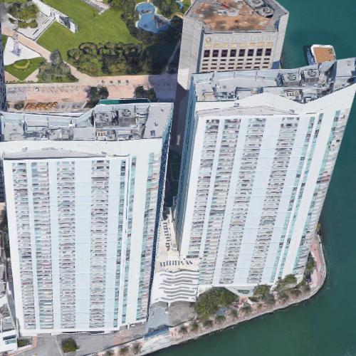 'One Miami' by Arquitectonica in Miami, FL (Google Maps)