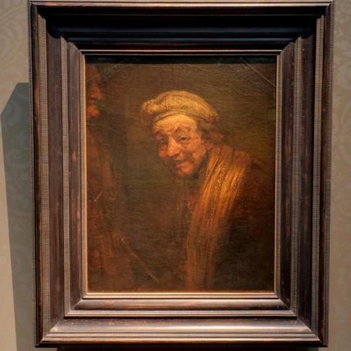 "Self-Portrait as Zeuxis Laughing" by Rembrandt van Rijn in Cologne ...
