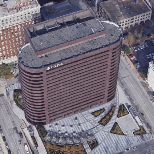 Oneok Plaza in Tulsa, OK (Google Maps)