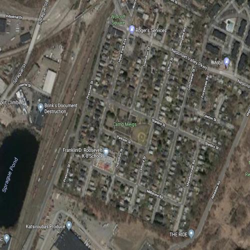 Camp Meigs in Readville, MA (Google Maps)