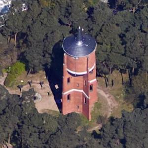 Rodgau water tower in Rodgau, Germany - Virtual Globetrotting