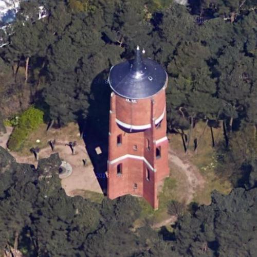 Rodgau water tower in Rodgau, Germany (Google Maps)