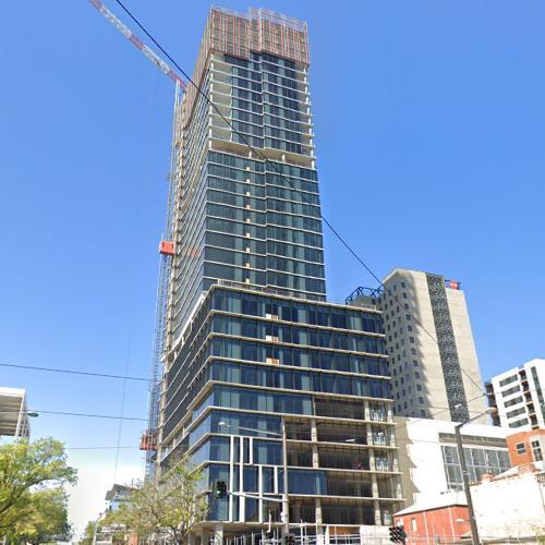 Frome Central Tower One under construction in Adelaide, Australia ...