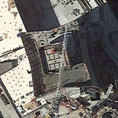 Deansgate Square under construction in Manchester, United Kingdom ...