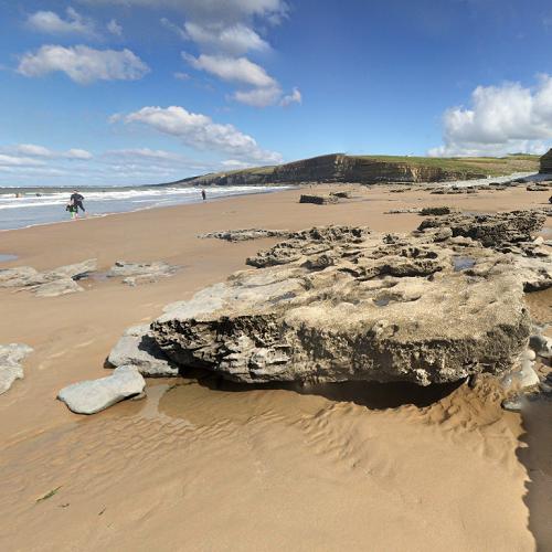 Southerndown Beach in St Brides Major, United Kingdom (Google Maps)