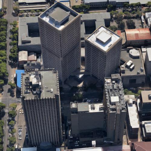 Telkom Towers in Pretoria, South Africa (Google Maps)