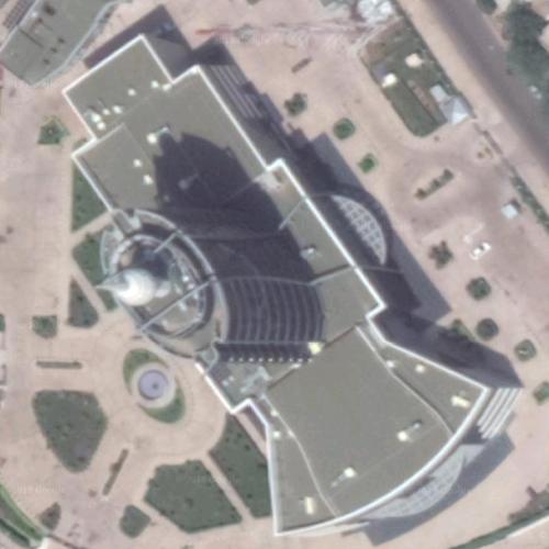 ONRTV Tower (tallest building in Chad) in N'Djamena, Chad (Google Maps)