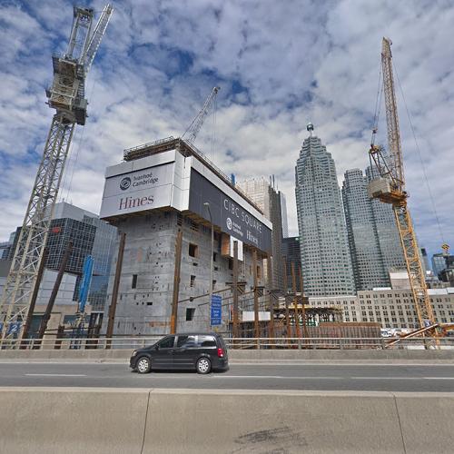 CIBC Square under construction in Toronto, Canada (Google Maps)