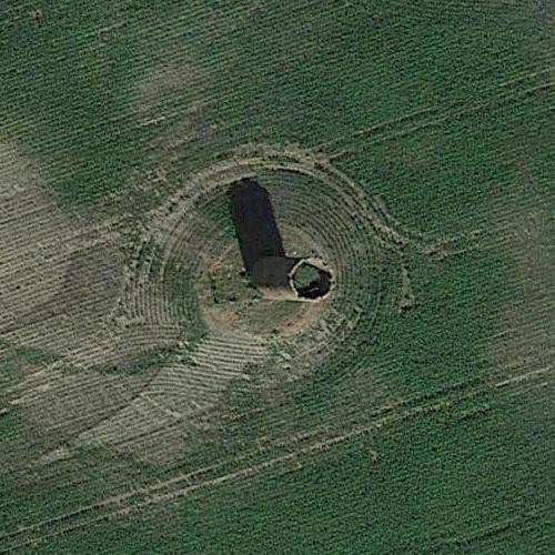 Bellin water tower in Bellin, Germany (Google Maps)