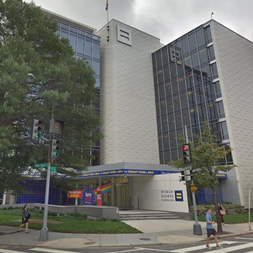 Human Rights Campaign Headquarters in Washington, DC (Google Maps)