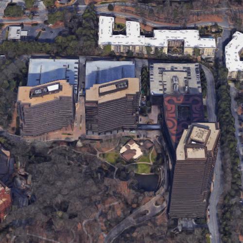 'Ravinia Office Park' by Kevin Roche in Dunwoody, GA (Google Maps)