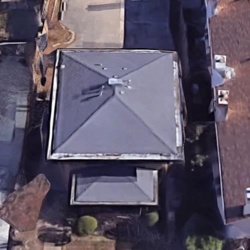 'Carson Avenue House' by Bruce Goff in Tulsa, OK (Google Maps)