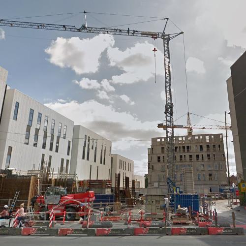 TBT Tower under construction in Odense, Denmark (Google Maps)