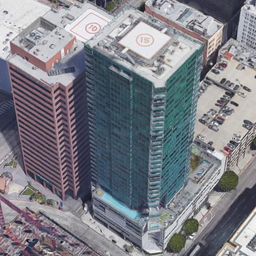 Watermarke Towers in Los Angeles, CA (Google Maps)
