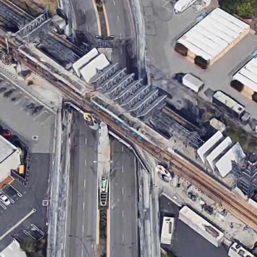 Douglas Station ("Captain Marvel") in El Segundo, CA (Google Maps)