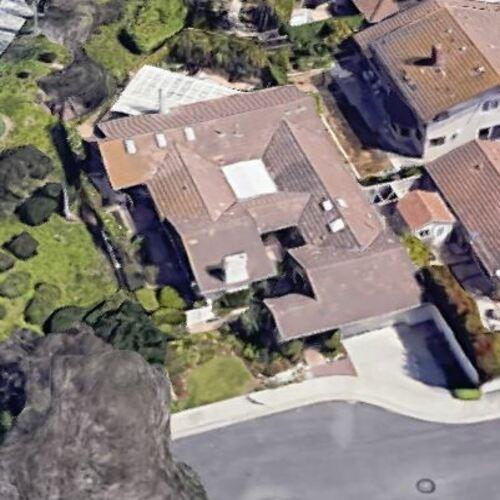 Arthur Melin's House (Deceased) in Irvine, CA (Google Maps)
