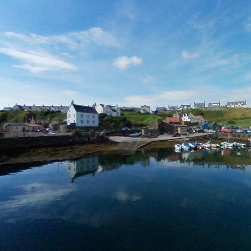 St. Abbs Harbour ("Avengers: Endgame") in St Abbs, United Kingdom ...
