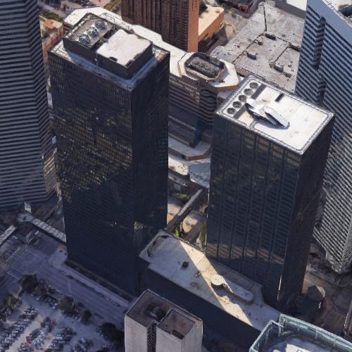 Houston Center in Houston, TX (Google Maps)