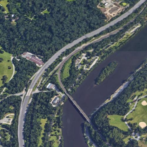 Fairmount Park in Philadelphia, PA (Google Maps)