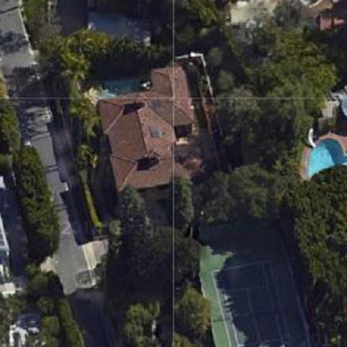 Alain Salmea's House in Beverly Hills, CA (Google Maps)