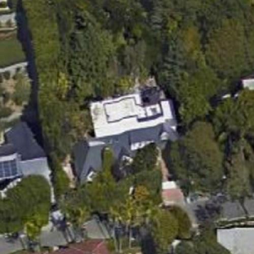 Hilary Tisch's House in Beverly Hills, CA (Google Maps)