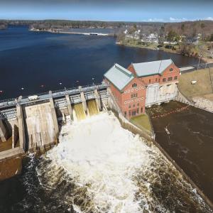Croton Dam in Croton, MI - Virtual Globetrotting