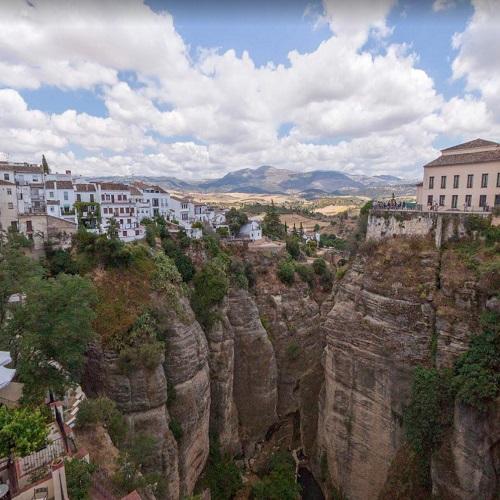 Puente Nuevo view in Ronda, Spain (Google Maps)