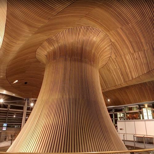 Oriel at the Welsh Senedd in Cardiff, United Kingdom (Google Maps)