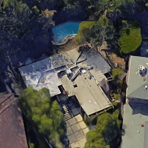 Halsey's House in Los Angeles, CA (Google Maps)
