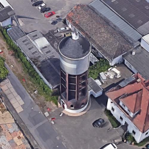 Sinzig water tower in Sinzig, Germany (Google Maps)