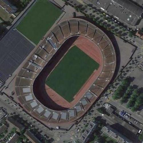Letzigrund Stadion in Zürich, Switzerland (Google Maps)