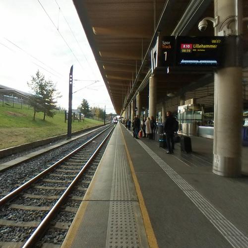 Oslo Airport Station in Gardermoen, Norway (Google Maps)