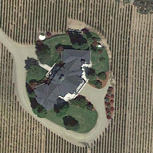 Lamar Hunt's House (Deceased) in Calistoga, CA (Google Maps)