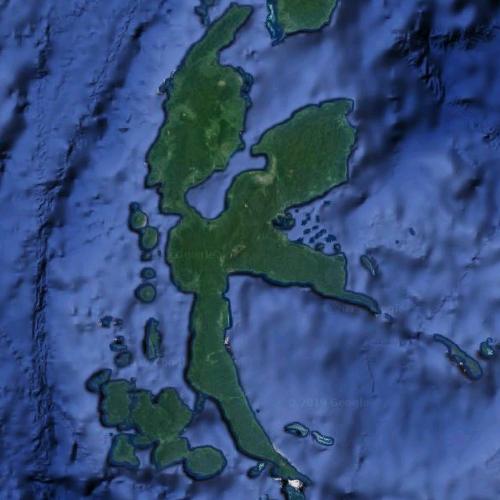 Halmahera in Tobelo, Indonesia (Google Maps)