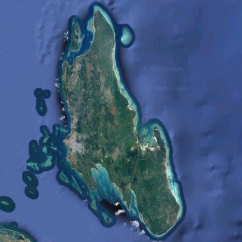 Unguja in Zanzibar, United Republic of Tanzania (Google Maps)