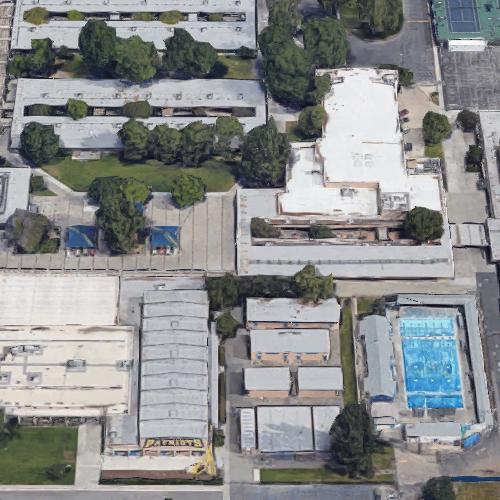Birmingham Community Charter High School in Van Nuys, CA (Google Maps)