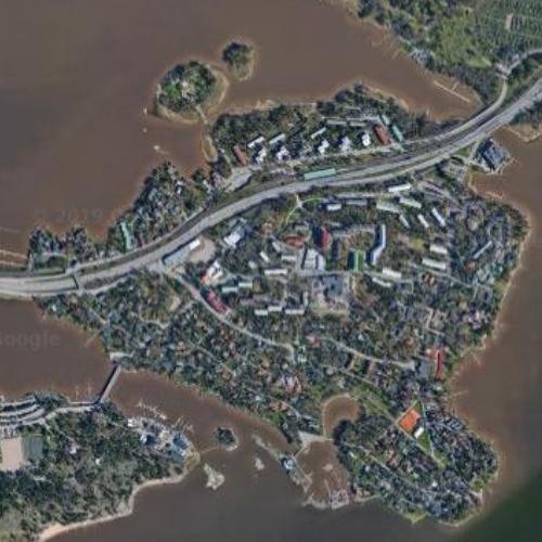 Kulosaari in Helsinki, Finland (Google Maps)