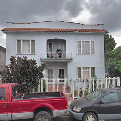 Norma Rivera's House ("Dexter") in Hollywood, CA (Google Maps)