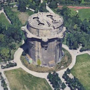 Flakturm VII G-tower in Vienna, Austria - Virtual Globetrotting